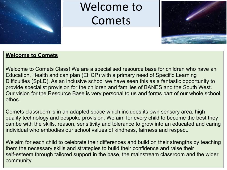 Comets Class